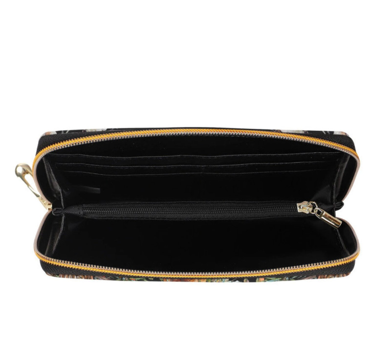 Skull Raven Wallet Goth Wallet Ravens Skulls and Roses - Etsy