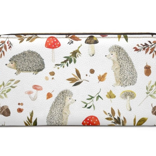 Hedgehog Wallet - Etsy
