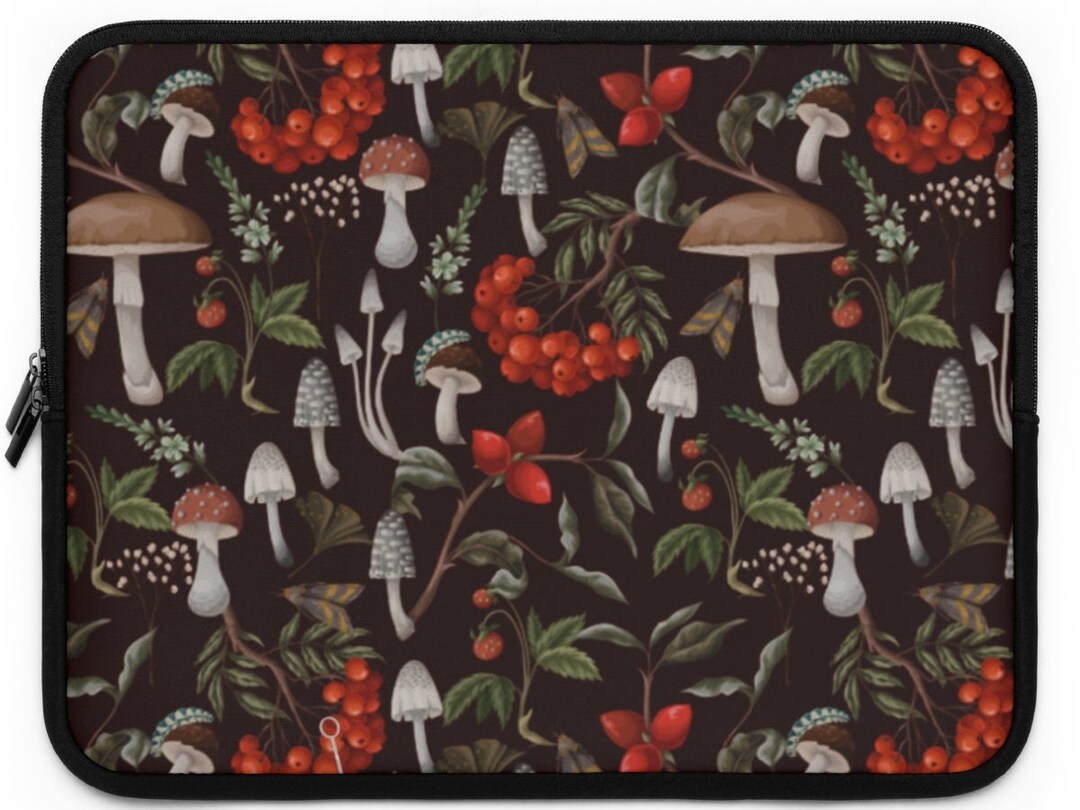 Cottagecore Laptop Bag, Witchcraft Laptop Case, Goth Laptop Sleeve ...