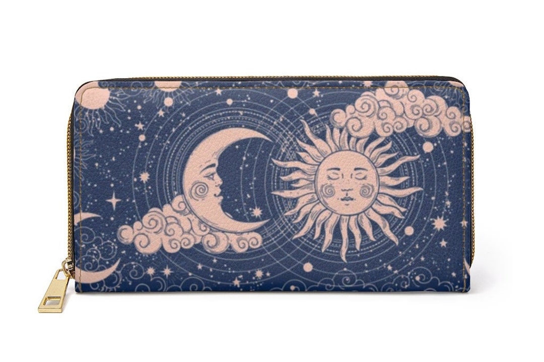 Astrology Wallet, Esoteric Wallet, Vegan Wallet, Celestial Wallet ...