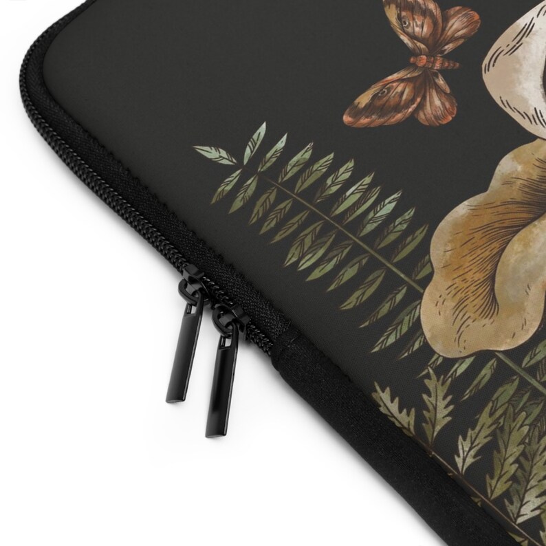 Forest Laptop Sleeve Mushroom Laptop Sleeve Ipad Tablet - Etsy