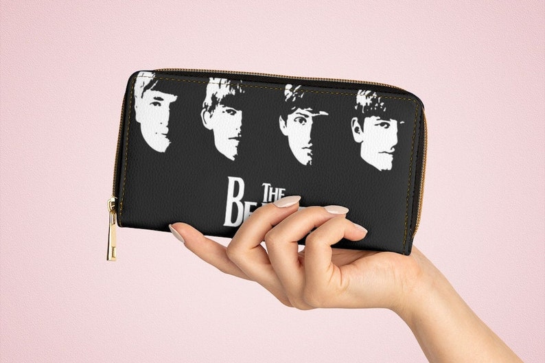 The Beatles Wallet Zipper Women Wallet Women Wallet Wallet - Etsy