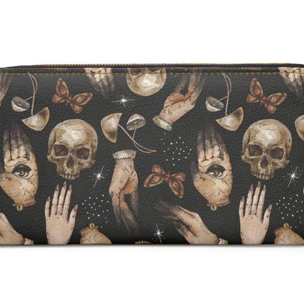 Goth Cardholder Wallet - Etsy