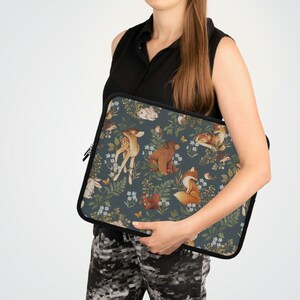Forest Animals Laptop Sleeve, Laptop Case, Protective Laptop Case ...
