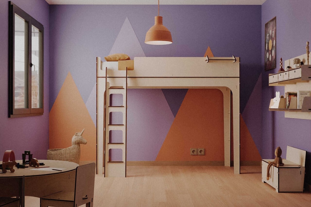 Wooden Loft Bed / L10 - Etsy