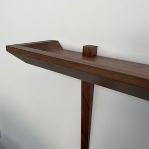 Edge - Handmade Slim, Wall-shelf. - Etsy