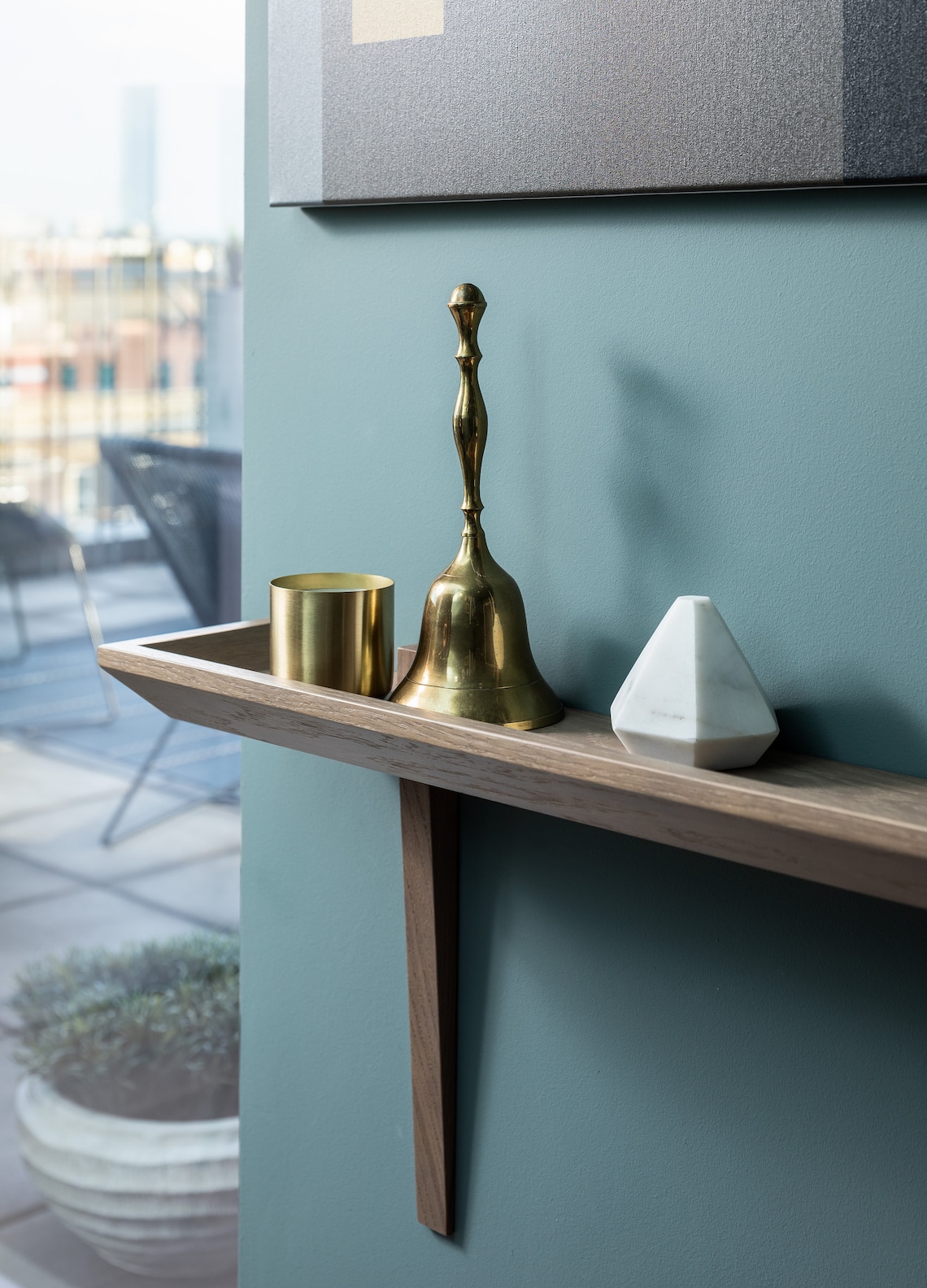 Edge Handmade Slim Wall-shelf. - Etsy