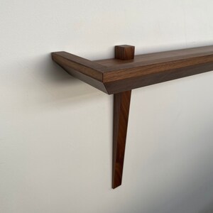Edge - Handmade Slim, Wall-shelf. - Etsy