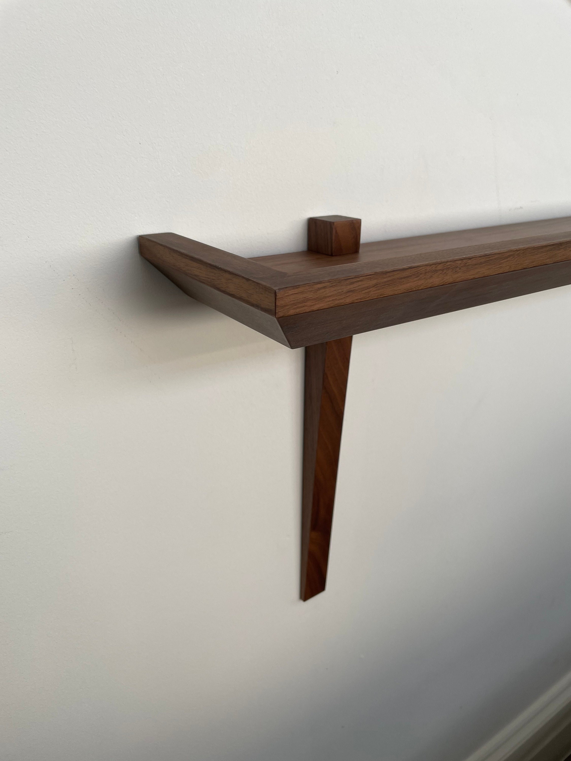 Edge - Handmade Slim, Wall-shelf. - Etsy