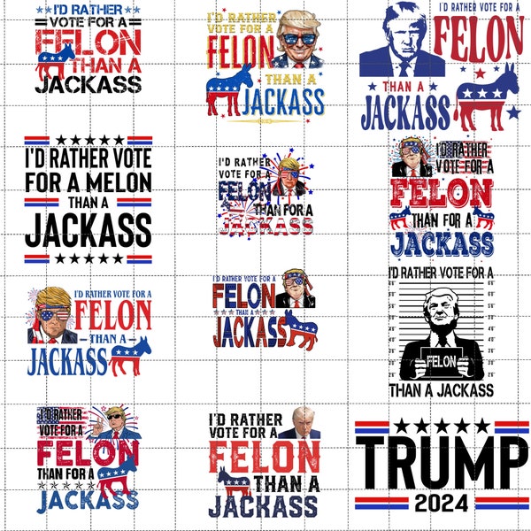 Trump Felon Jackass Png - Etsy