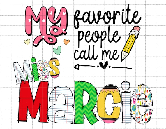 My Favorite People Call Me Png Hello Summer Png Summer Break - Etsy