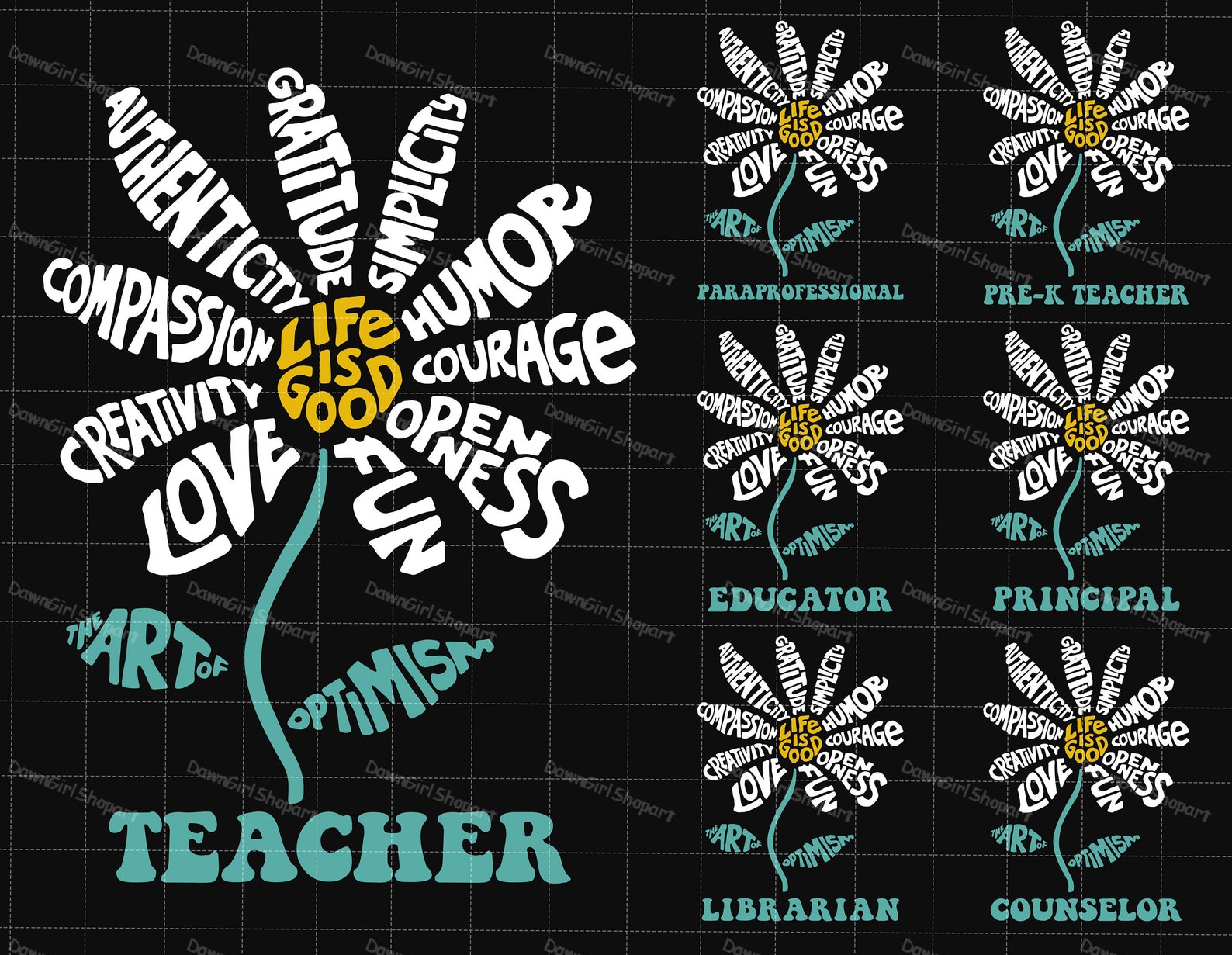Bundle Flower Teacher Png Best Teacher Png First Day of - Etsy