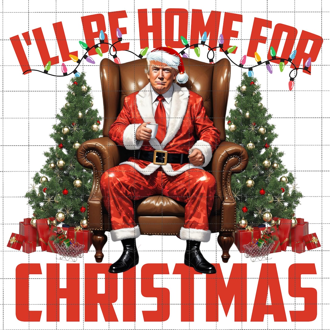 Christmas Santa Trump Png, Funny Christmas Trump PNG, Santas Favorite ...