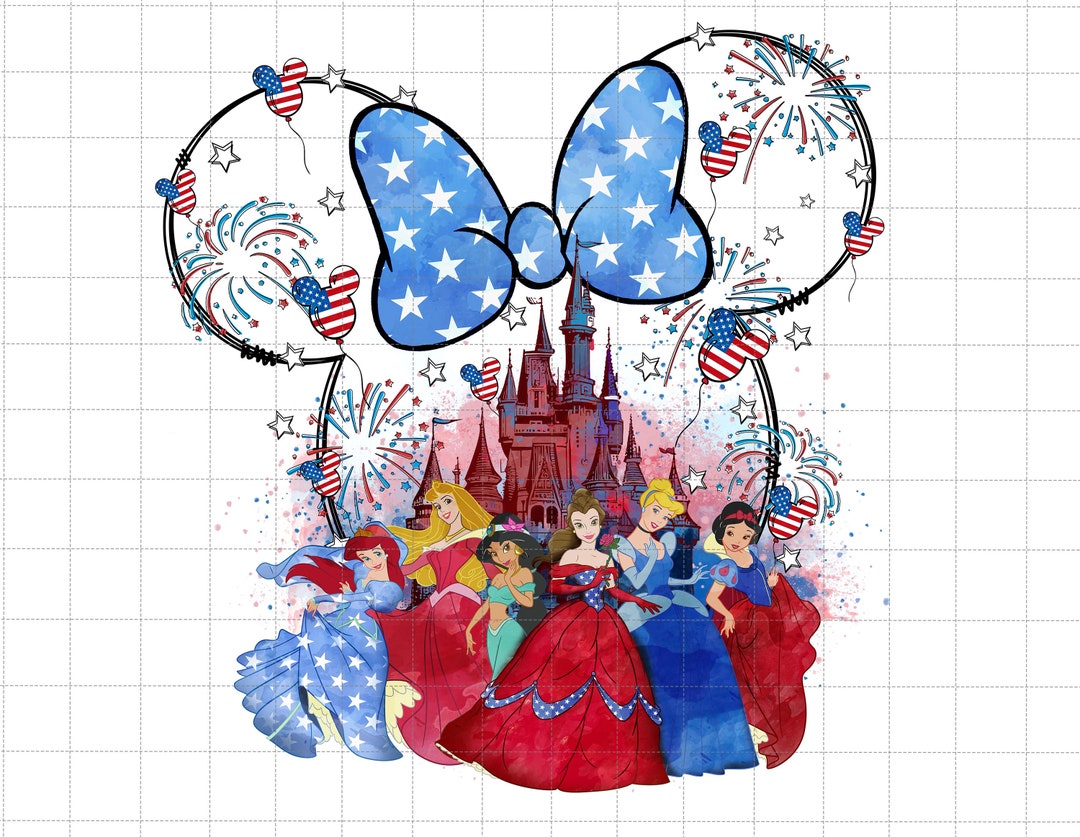 Princess 4th of July, American Freedom Png, Happy 4th of July Png, Red ...