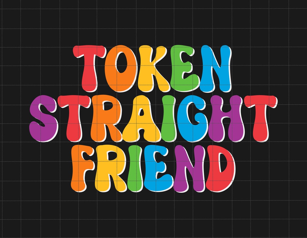 Token Straight Friend Svg, Floral LGBT Svg, Tran Kids Svg, LGBT Pride ...