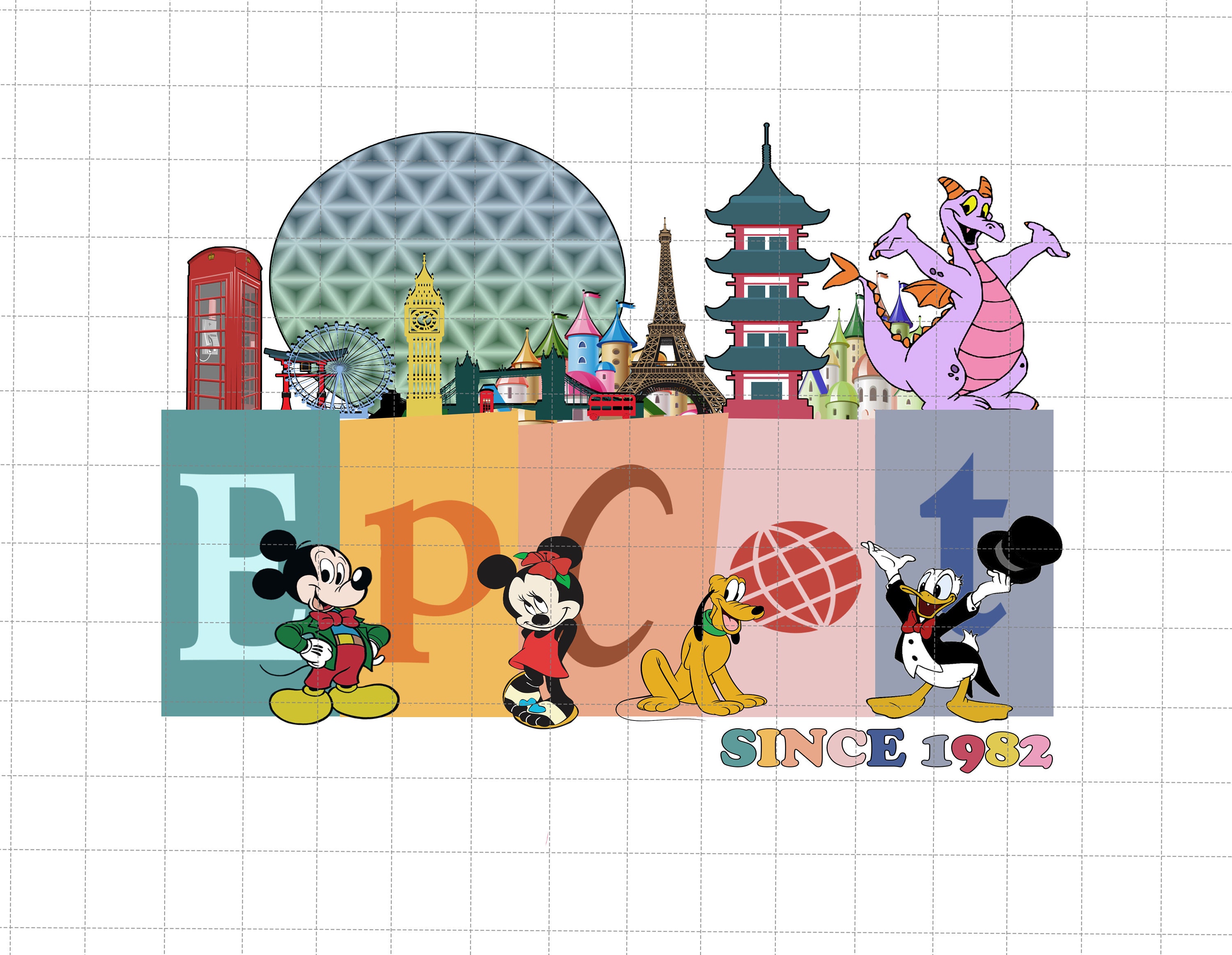 Disney World Parks Clipart