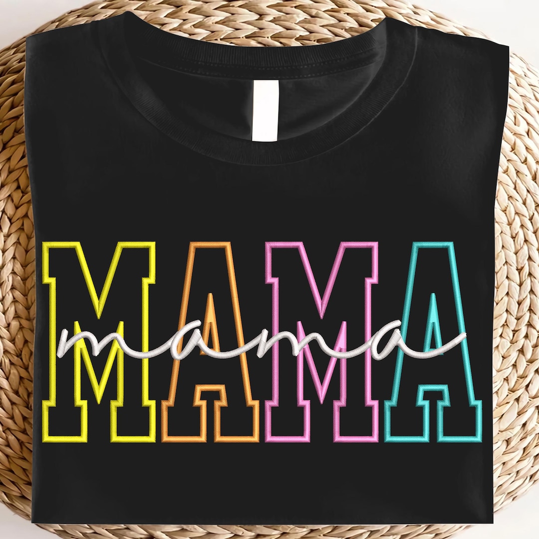 Mama Coquette Embroidery Design, Mama Embroidery Design, Mama Machine ...