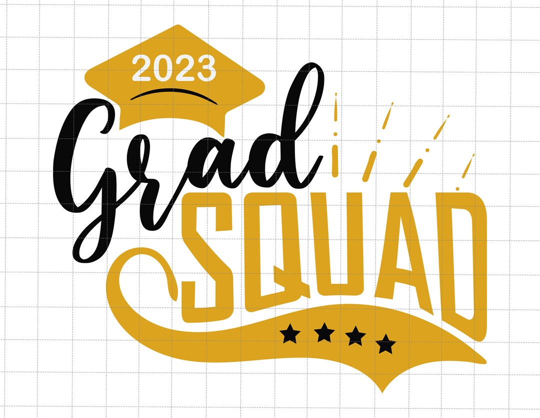 Custom Grad Squad 2024 Svg, Class Of 2024 Senior Svg, Graduation Senior ...
