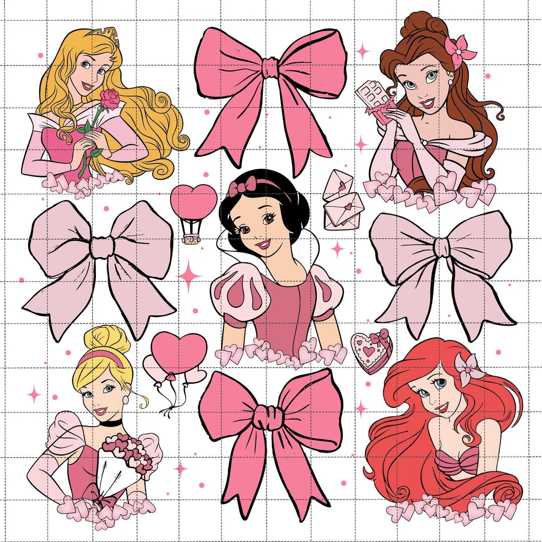 Princess Coquette Valentine Png, Valentine Cartoon Coquette Png ...