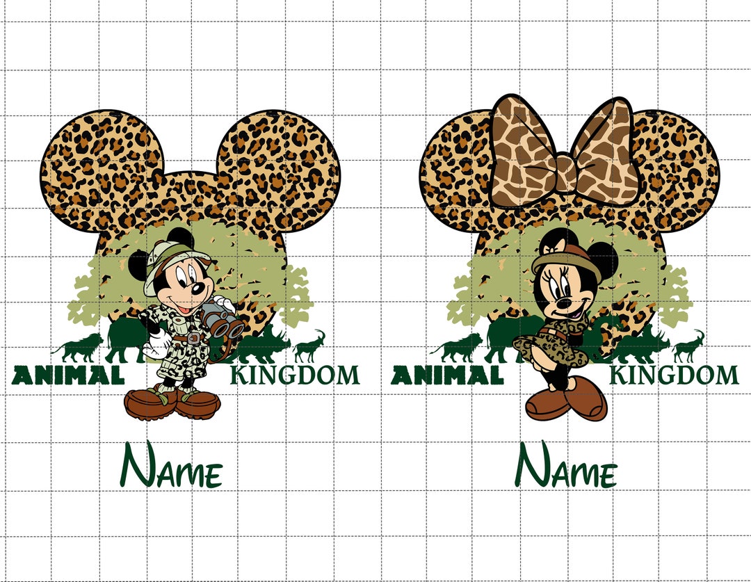 Bundle Custom Animal Kingdom Png, Magical Kingdom Png, Vacay Mode Png ...