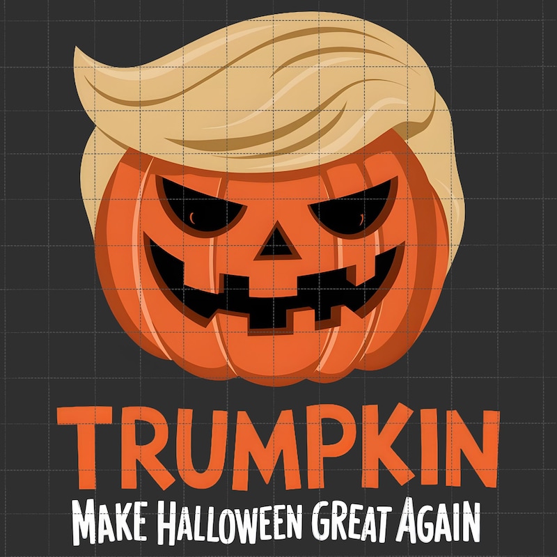 Donald Trump Pumpkin Template - Etsy