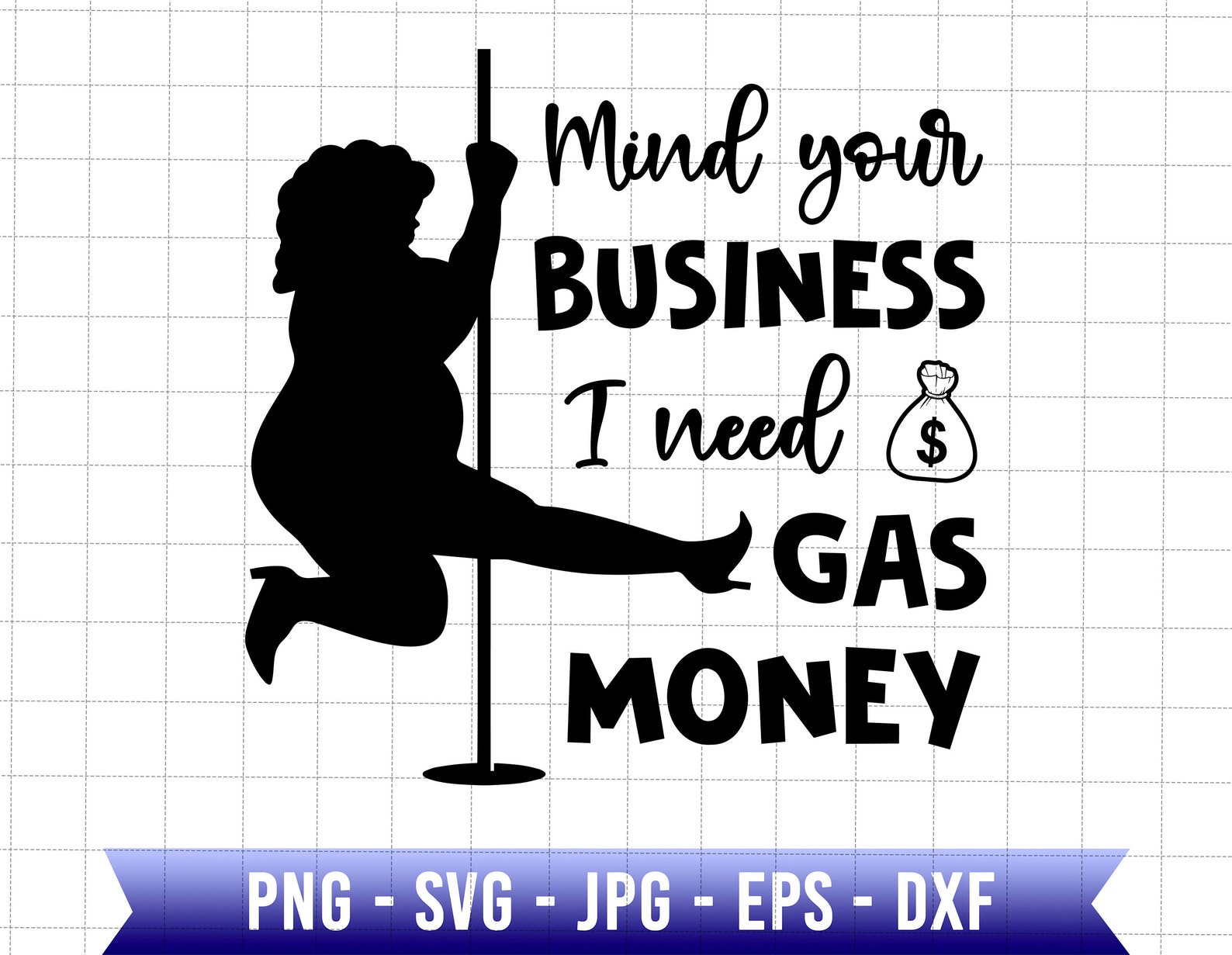 Funny Pole Dancer Svg, Fat Guy Pole Dancer, Will Dance for Trucks Parts ...