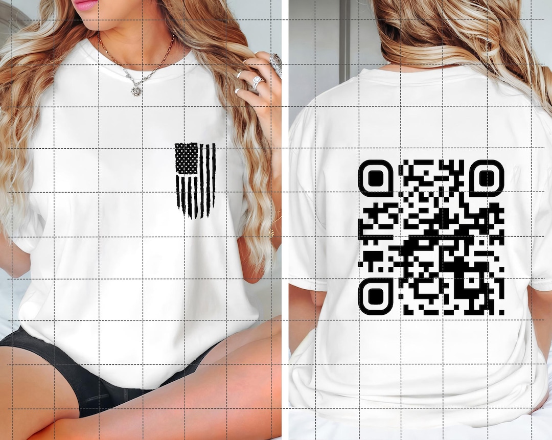 2 Sides Trump QR Png Svg, Bundle Viral Trump Dance YMCA Qr Code Svg ...