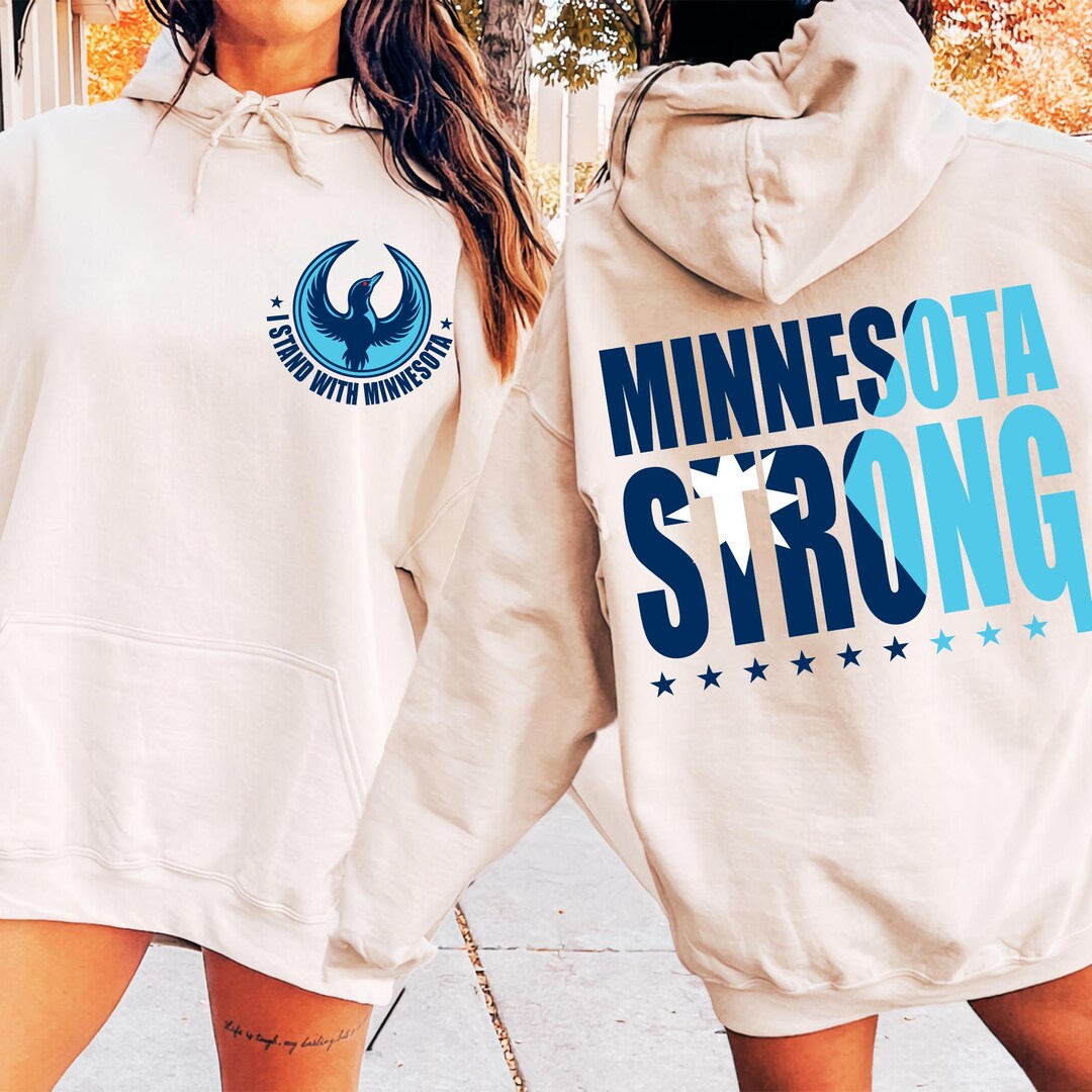 2 Sides Minnesota Strong Png, I Stand With Minnesota, MN State Bird ...