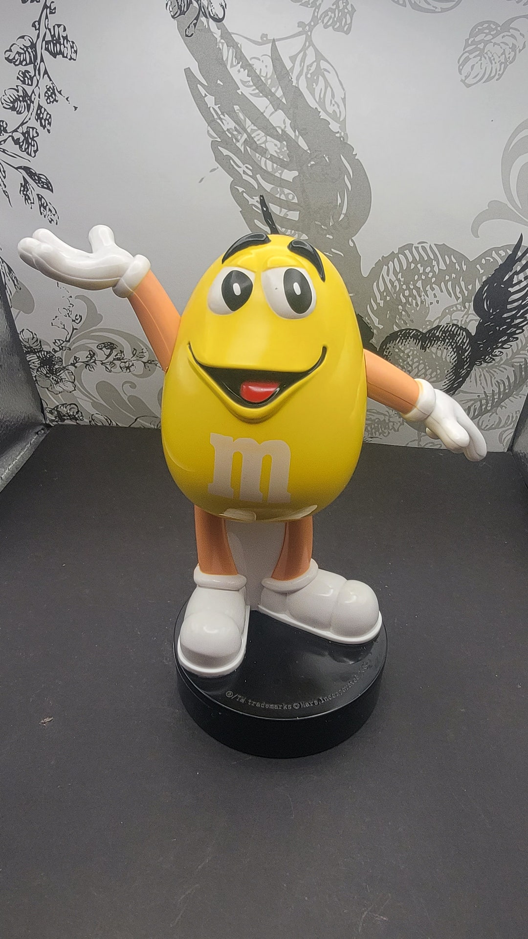 M&ms Yellow Bobble Figure Resin 2008 Collectible 7 A9/07 - Etsy