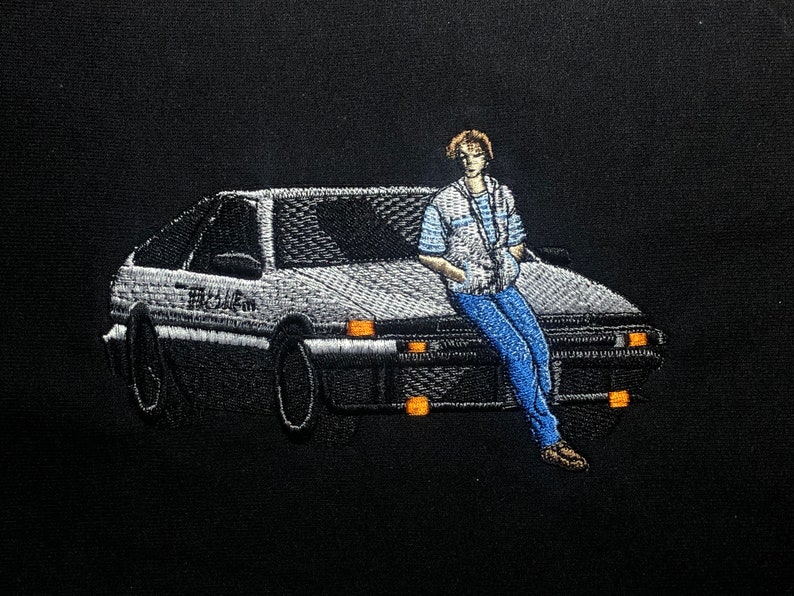 Initial D Anime Hoodie | JDM | Japanese | Japan | Takumi Fujiwara Tofu ...