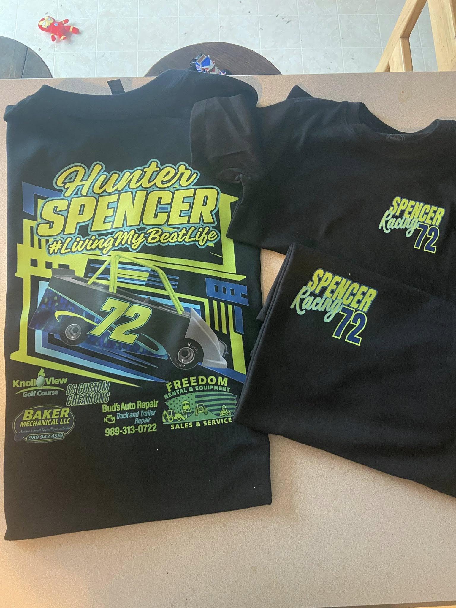 Custom Racing T-shirt Design - Etsy