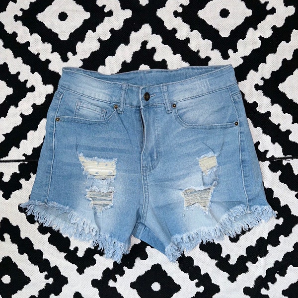 Frayed Shorts - Etsy