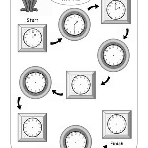 Telling the Time With Mr Wolf Year 1 Maths Measures Age 5+ Digital ...