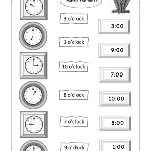 Telling the Time With Mr Wolf Year 1 Maths Measures Age 5+ Digital ...