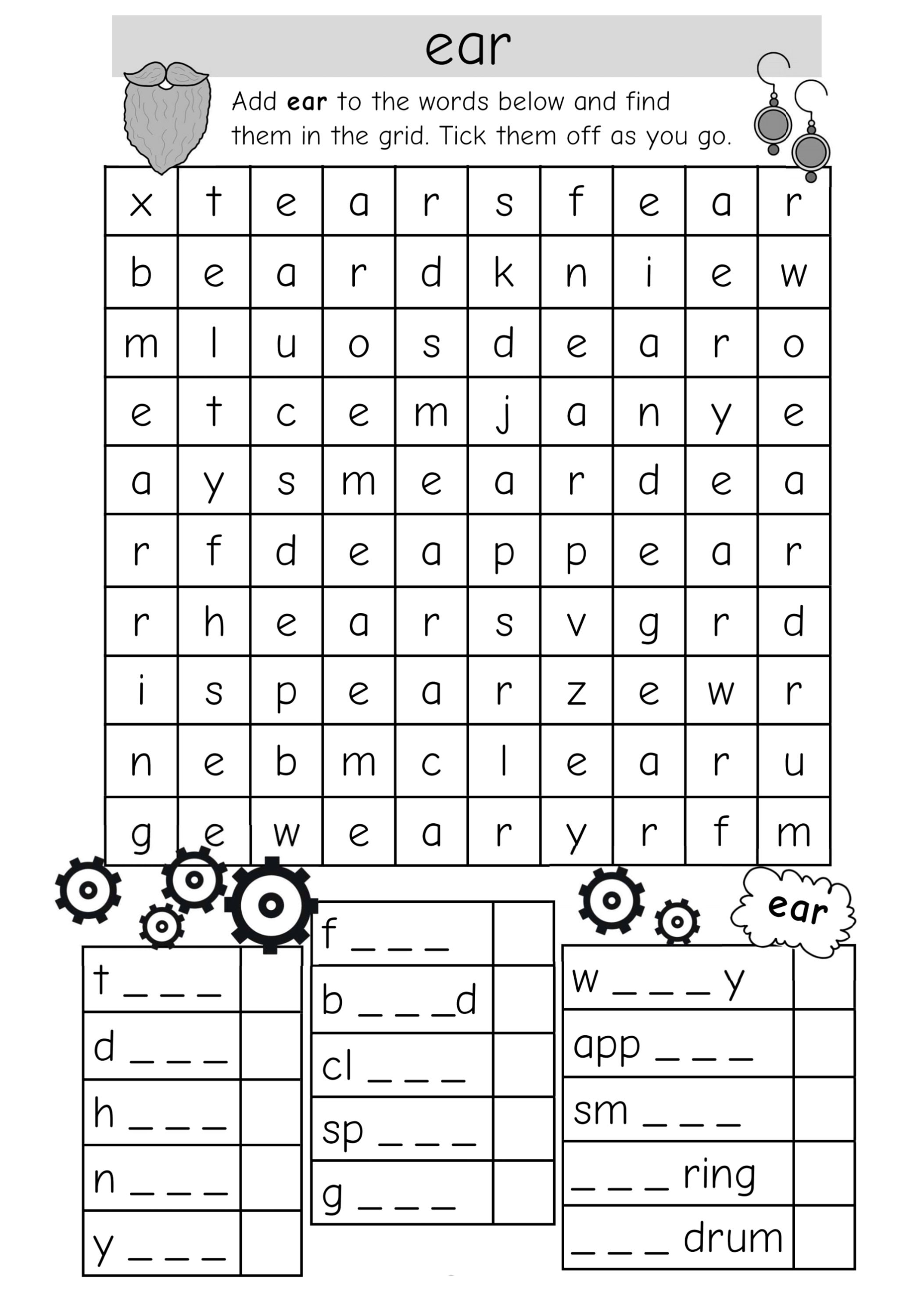 Phase 3 Phonics Book Word Searches Age 4 Digital Download - Etsy