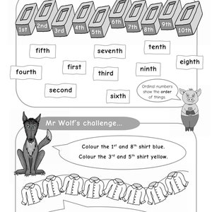 Telling the Time With Mr Wolf Year 1 Maths Measures Age 5+ Digital ...