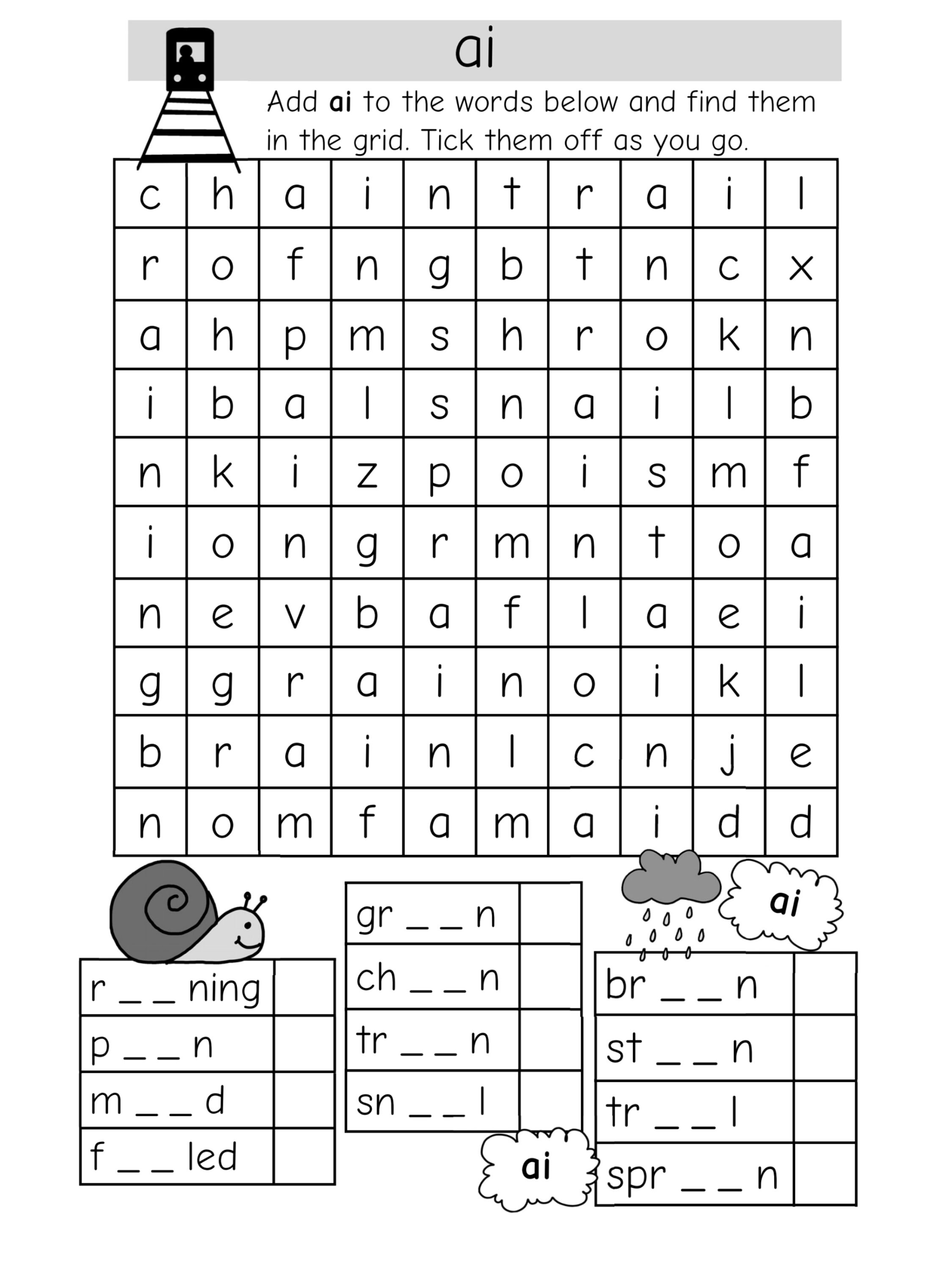 Phase 3 Phonics Book Word Searches Age 4+ Digital Download - Etsy