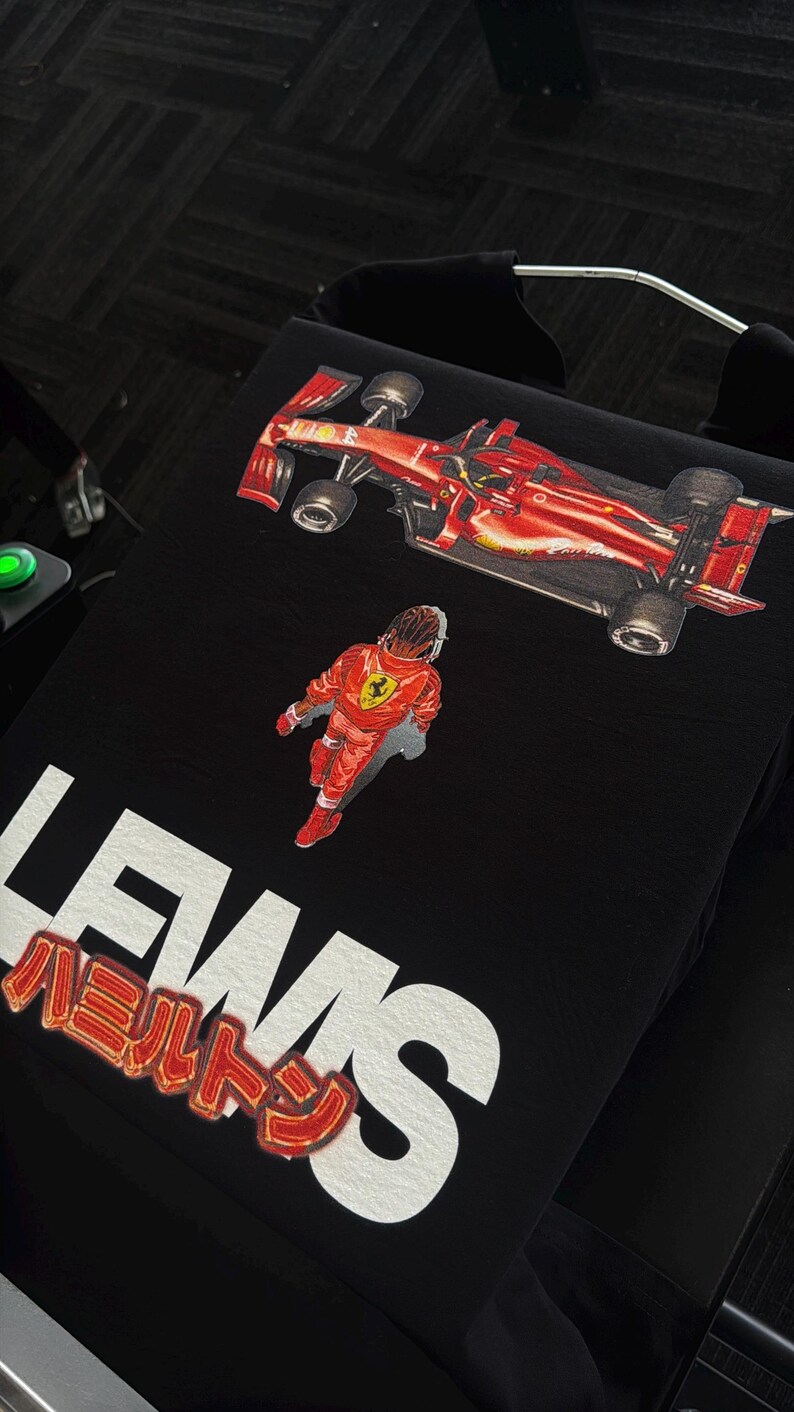 Lewis Hamilton Vintage T-shirt | Racing Tee | V4 - Etsy