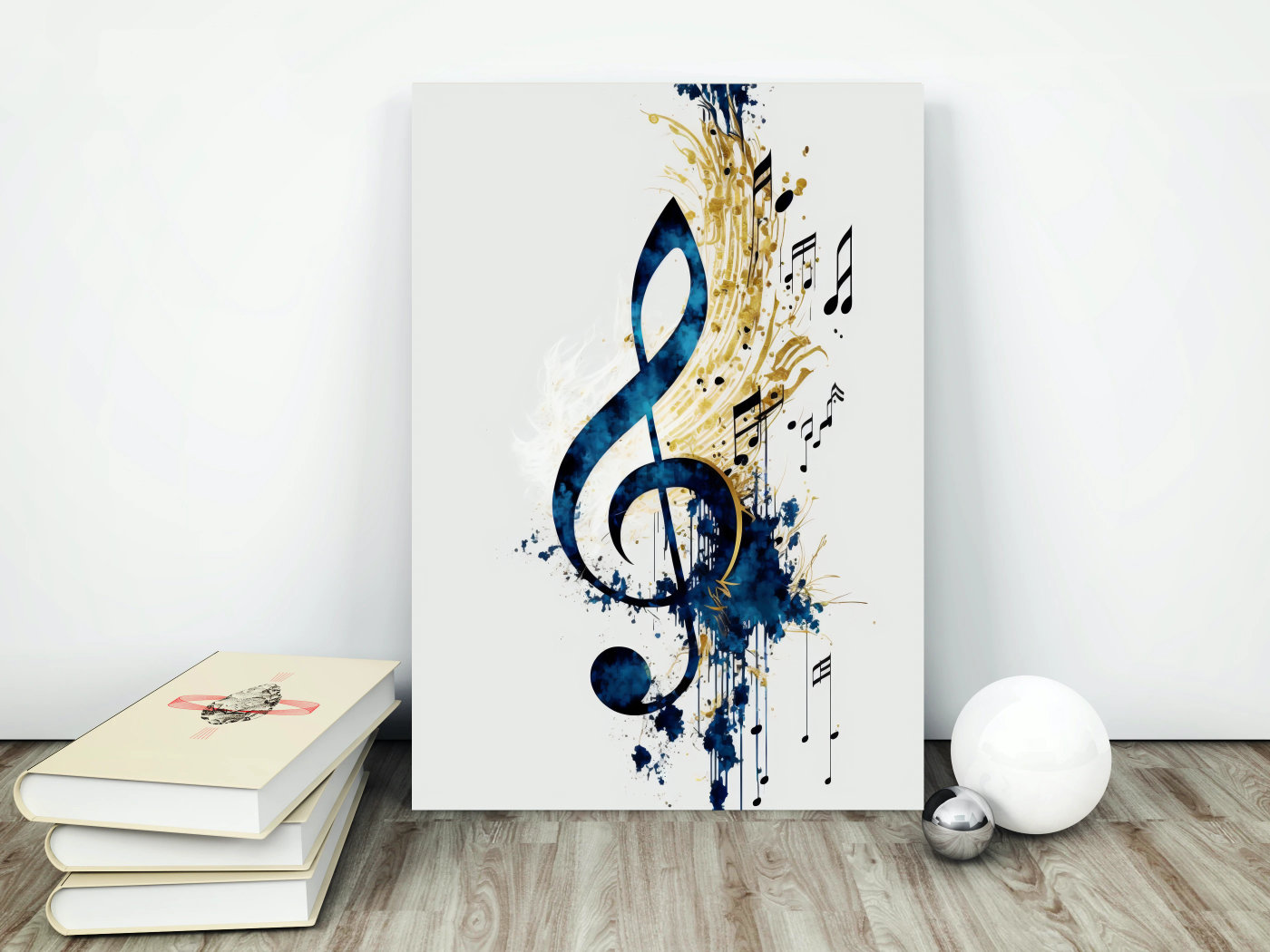 Unique Music Note Wall Art Print Printable Gift Wall Hanging Decor ...