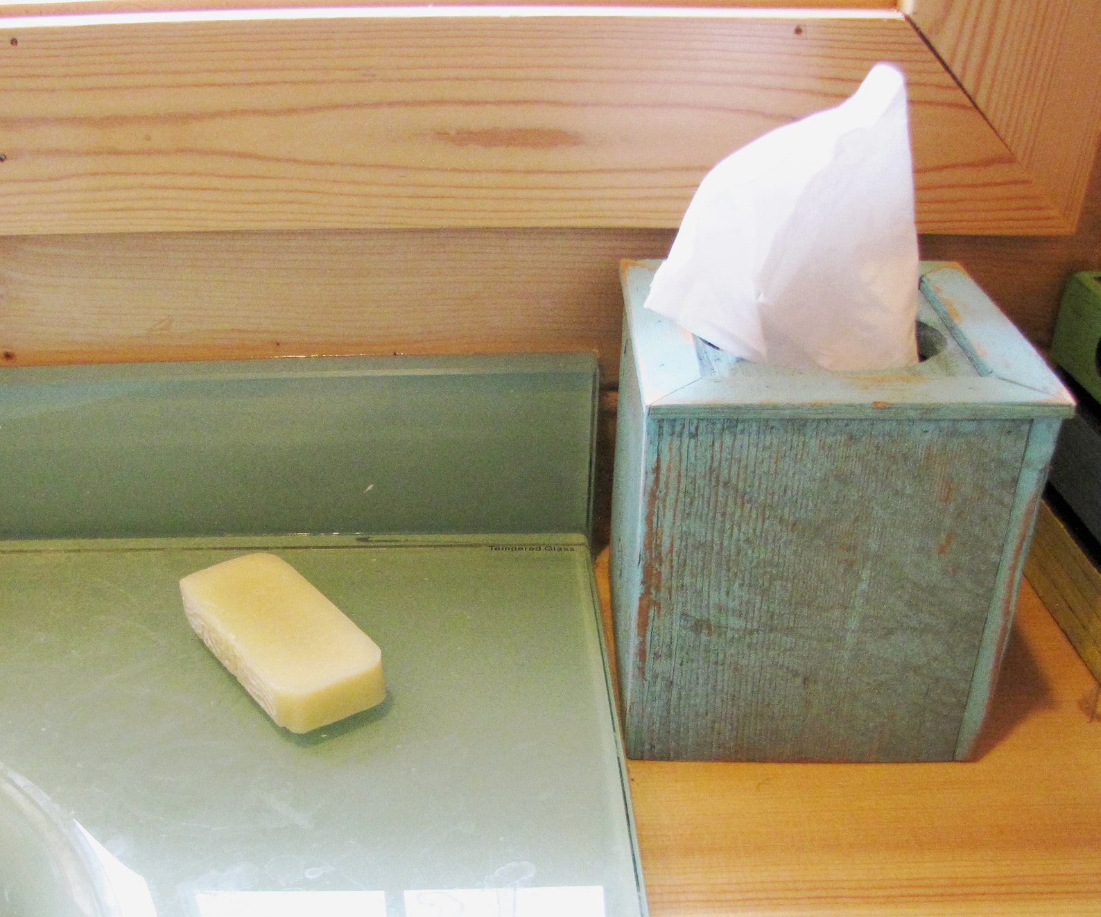 Farmhouse Reclaimed Wood Tissue Box Cover Rustic Barn Style - Etsy
