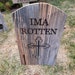 Halloween Graveyard Headstones - Funny Grave Yard Signs - Holiday ...