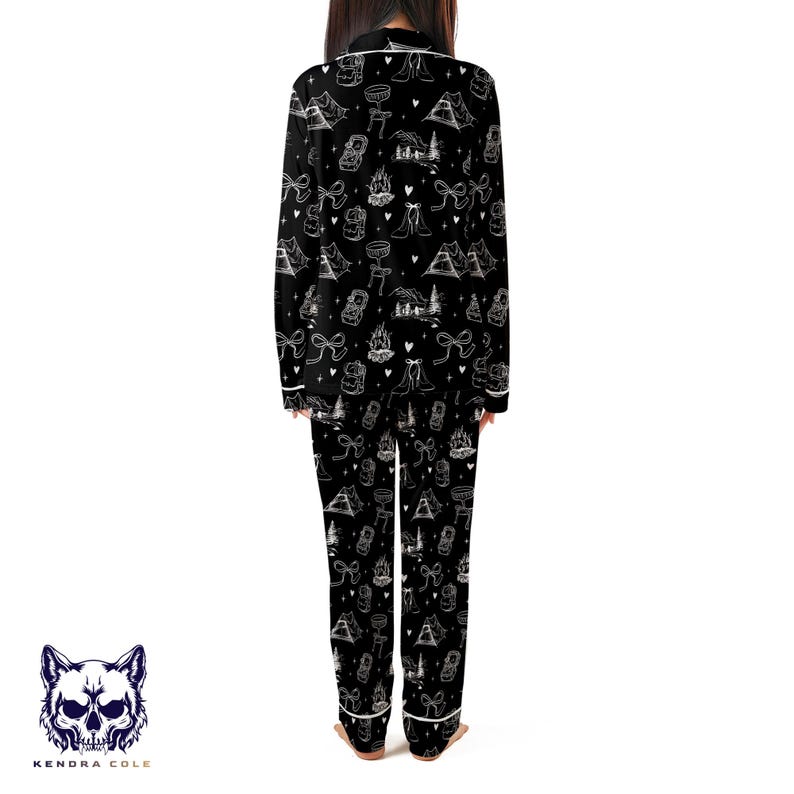 Camp Bachelorette Pajama Set – Bride Tribe Camping Pjs, Glamping ...