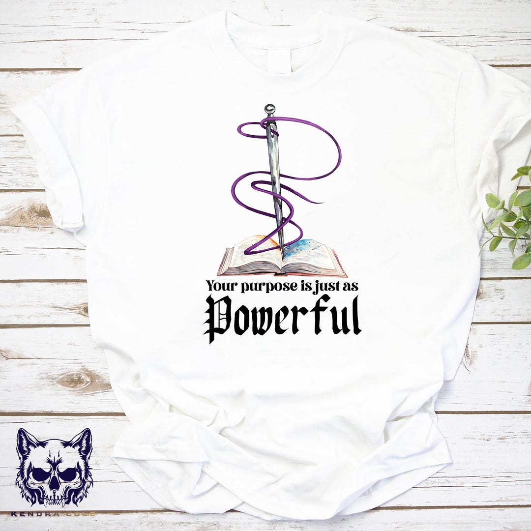 Your Purpose is Just as Powerful Shirt, Lauren Roberts Shirt, Romance ...