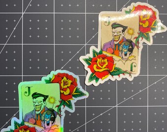 Joker Card Sticker - Etsy
