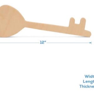 Unfinished Wood Key Cutout, Heart Key, Wood Sign, Key Blank, Valentine ...