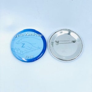 Zeta (amicae) Button Pin - Etsy