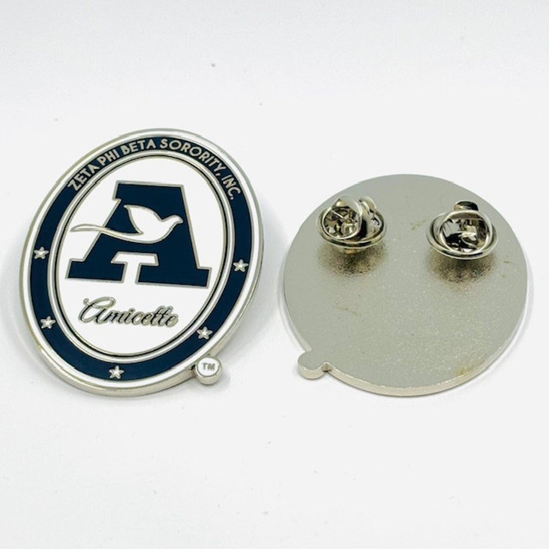 Amicette Lapel Pin (1" Inch) (PRE-ORDER) - Etsy