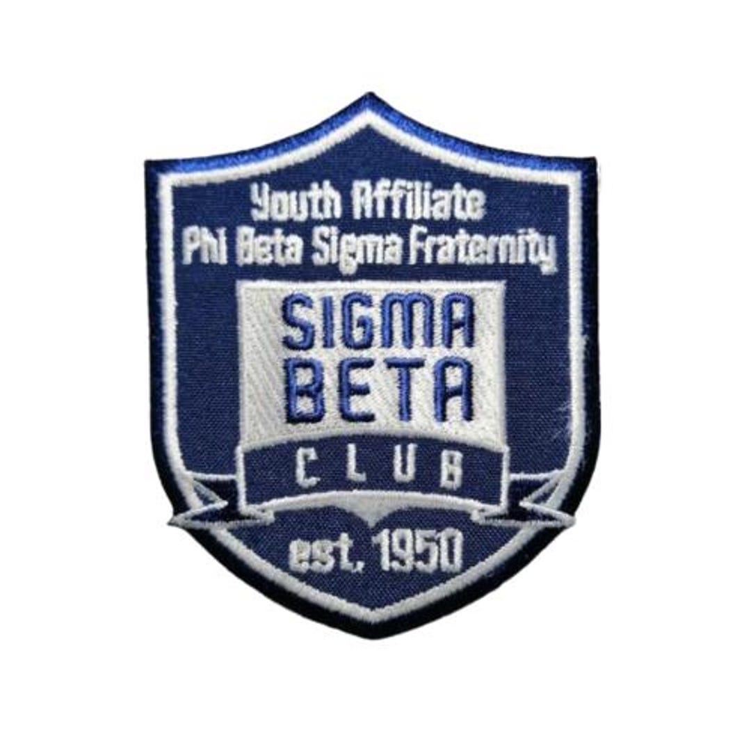 Sigma Beta Club - Iron on Patch - Etsy