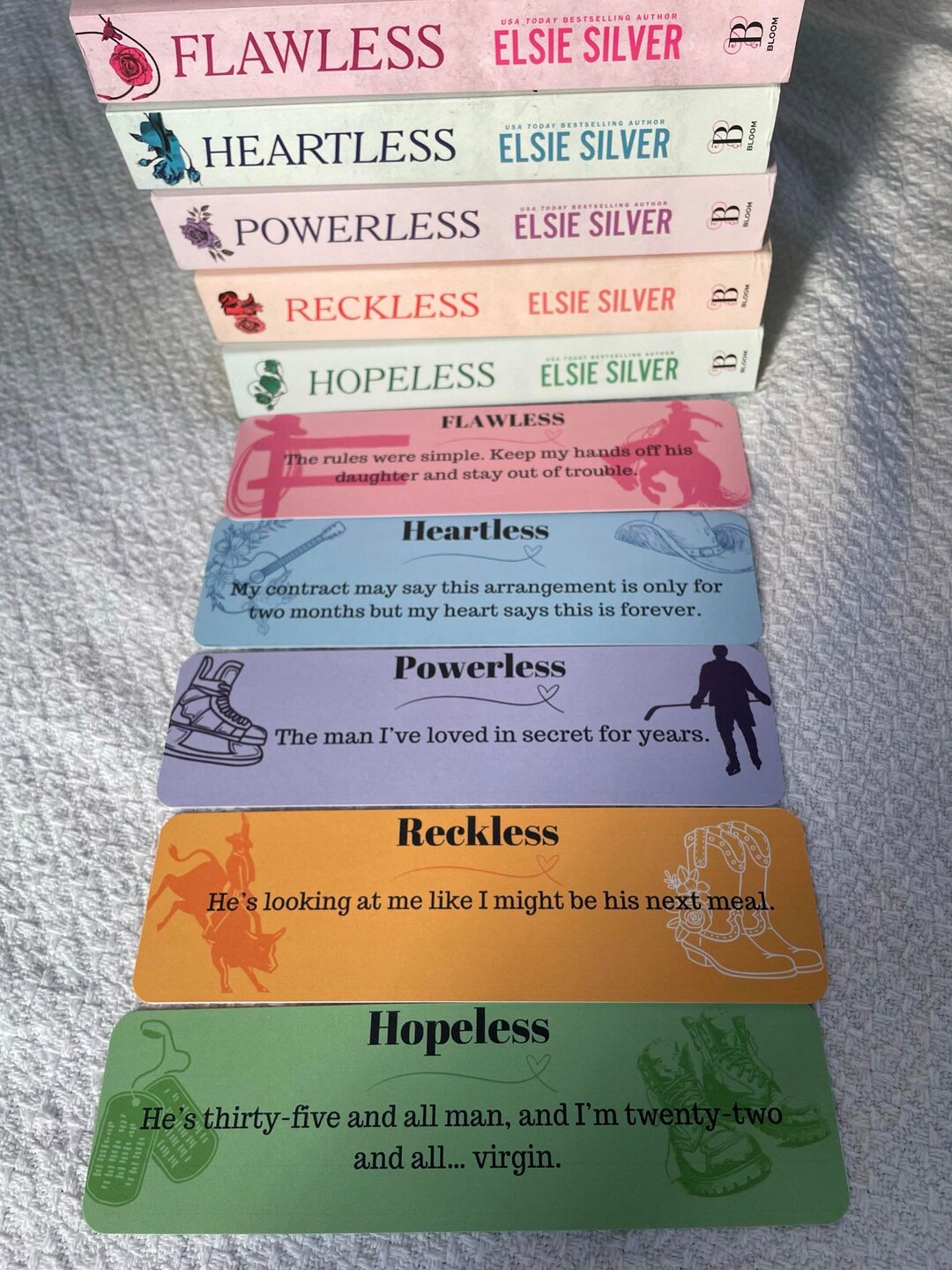 The Chestnut Springs Series Bookmarks Also Available as A Set of 5 ...
