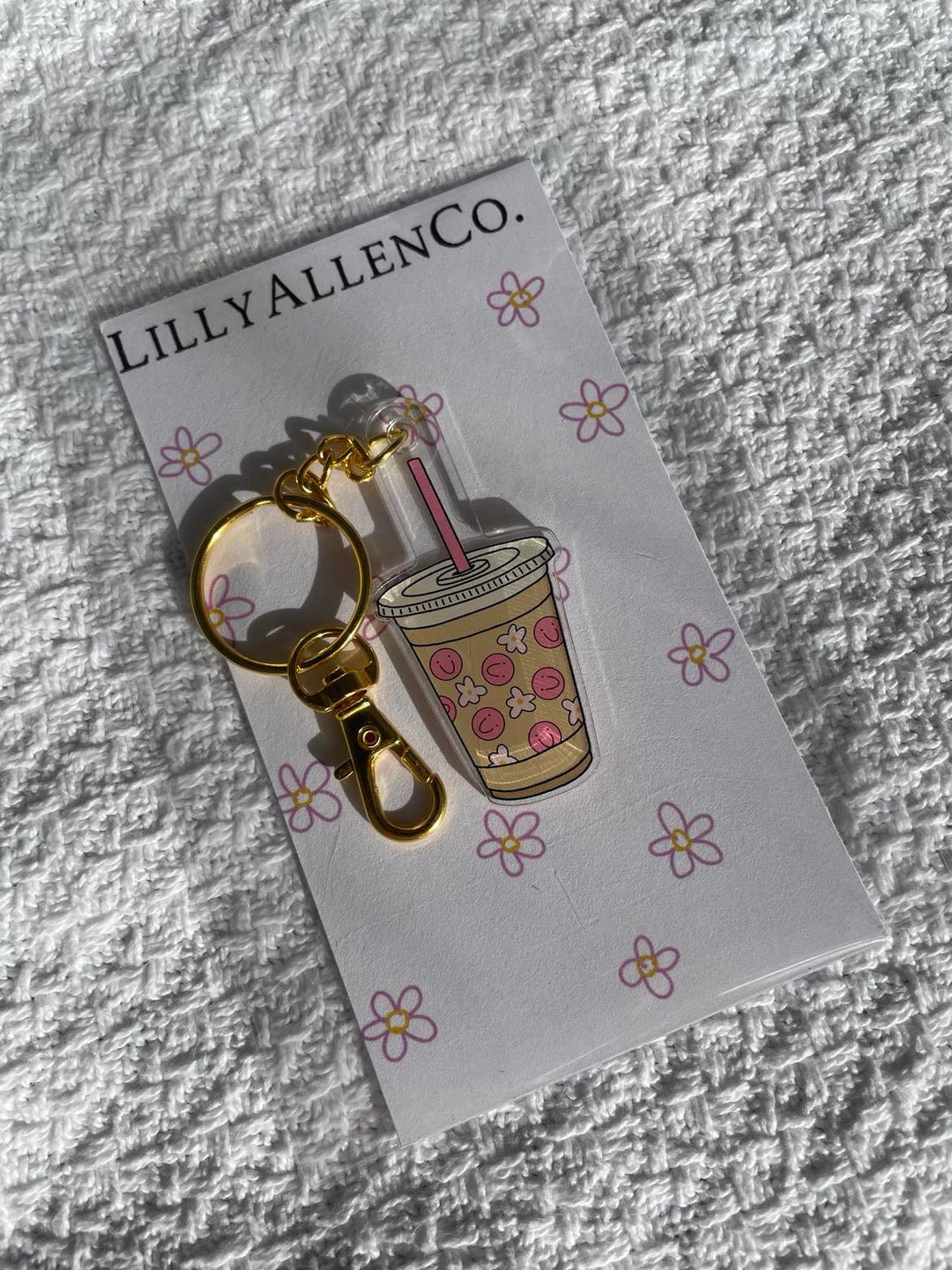 Iced Coffee Keychain, Cute Coffee Keychains, Coffee Lovers. - Etsy